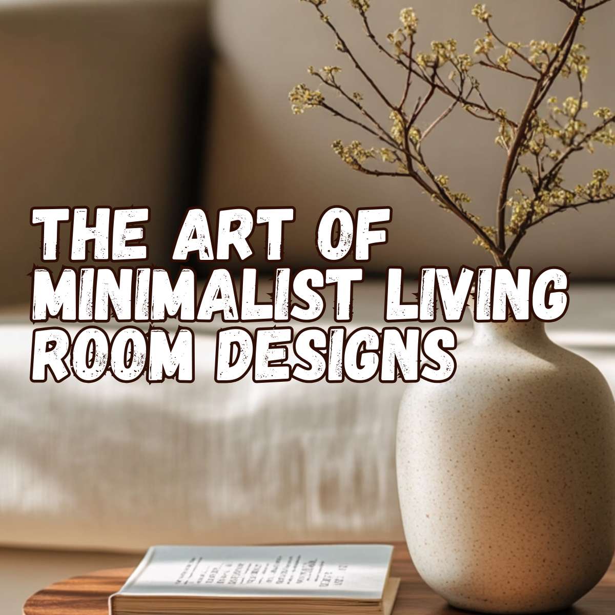 The Art of Minimalist Living Room Designs